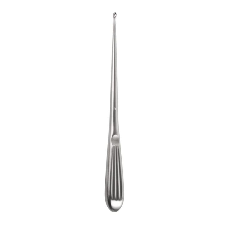 Spinal Fusion Curette - 9" straight size 1 - BOSS Surgical Instruments