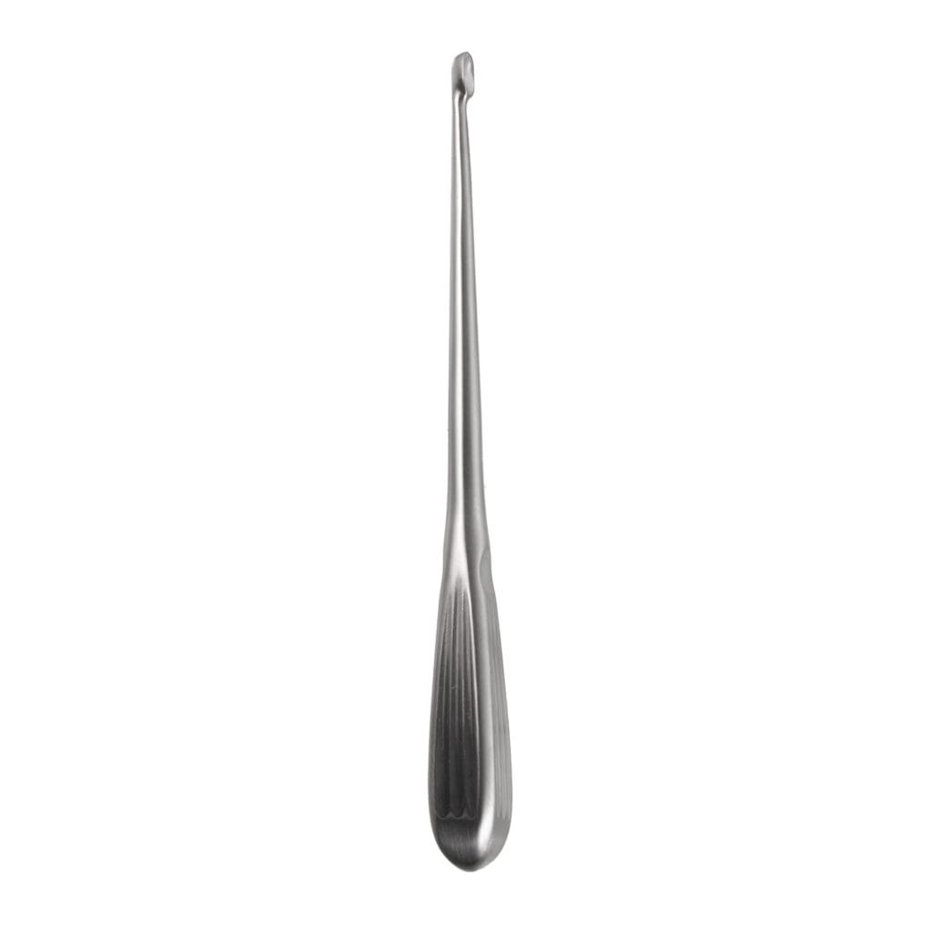 Spinal Fusion Curette - 9" straight size 5 - BOSS Surgical Instruments
