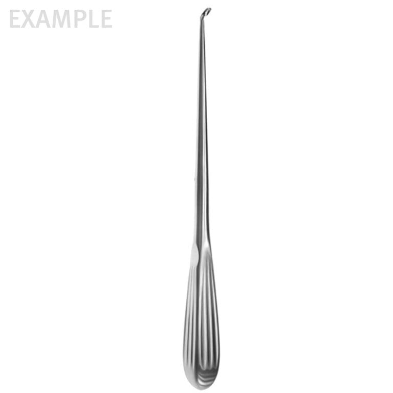 Spinal Curette - 9" reverse angled size 3 - BOSS Surgical Instruments