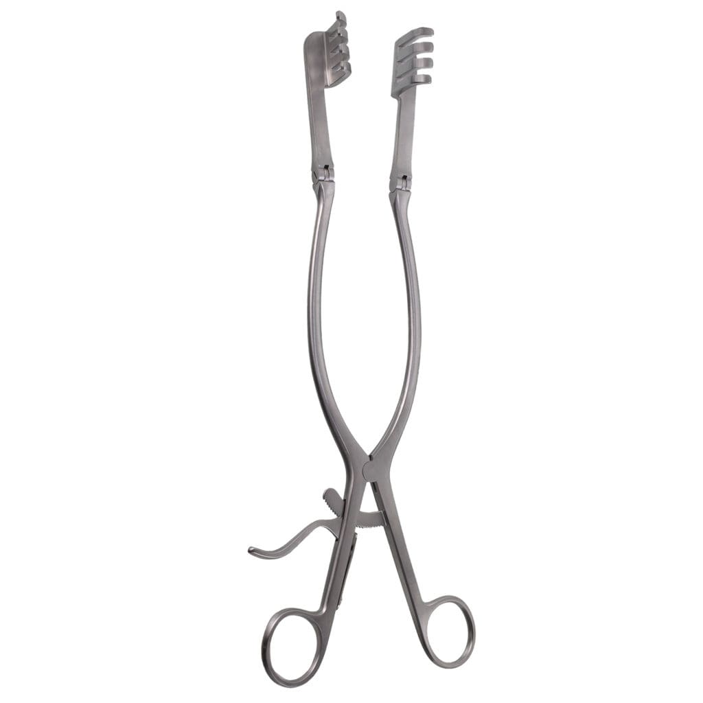 Beckman Adson Retractor, 12", 1x1" blnt - BOSS Surgical Instruments