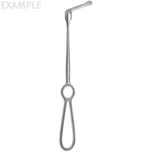 8 1/2" Obwegeser Retractor - curved down 16x80mm - BOSS Surgical ...