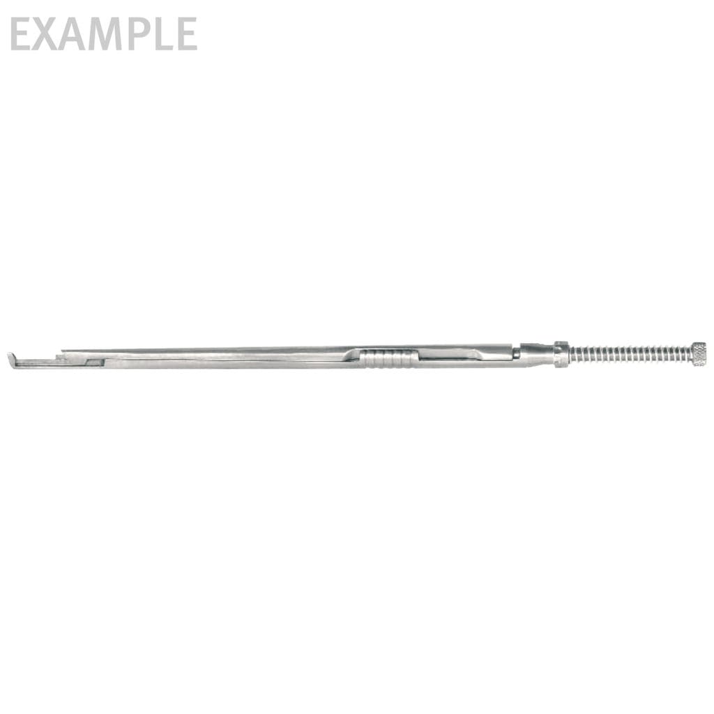 Rotating Kerrison Shaft, 8" (200mm) straight, 1.5mm, 40° up Stainless ...
